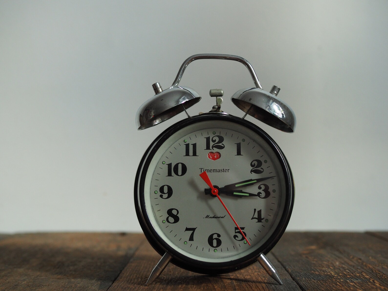 Vintage Alarm Clock, TIMEMASTER, Clock Alarm, Vintage Clock, Timepiece ...