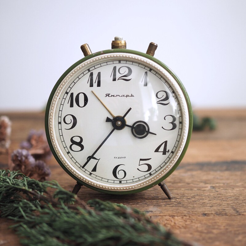 Vintage Alarm Clock - Etsy