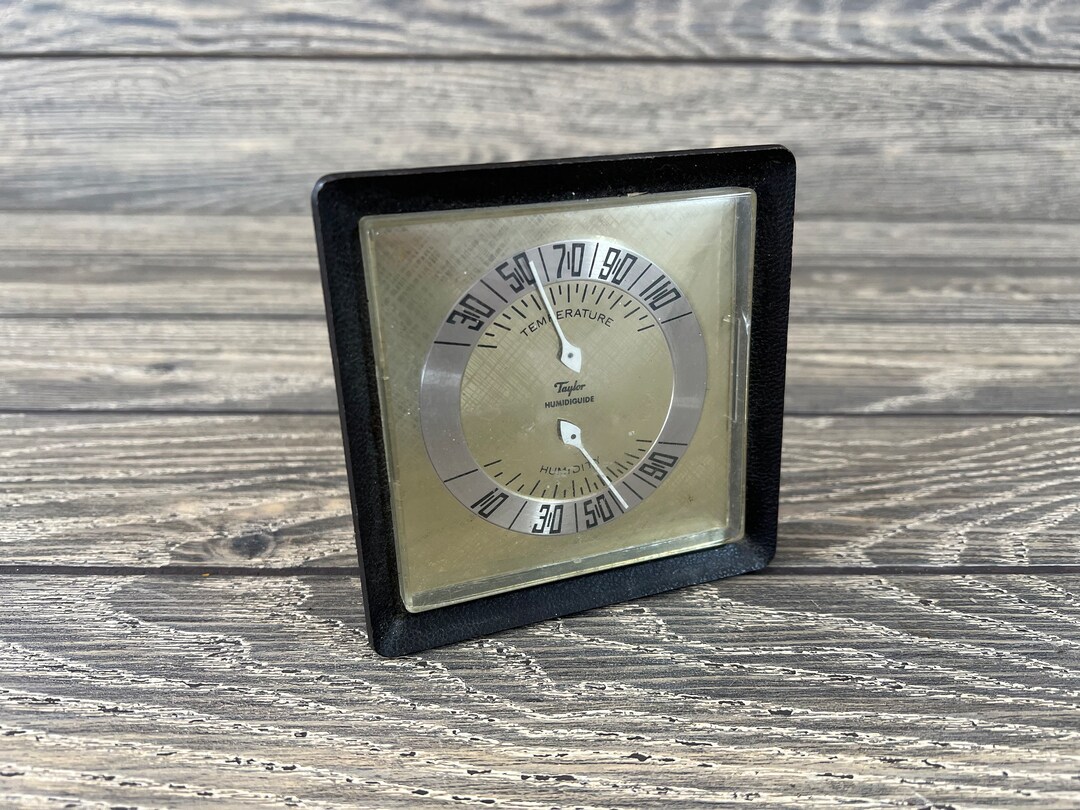 Vintage Plastic Taylor Humidiguide Temperature & Humidity Gauge - Etsy