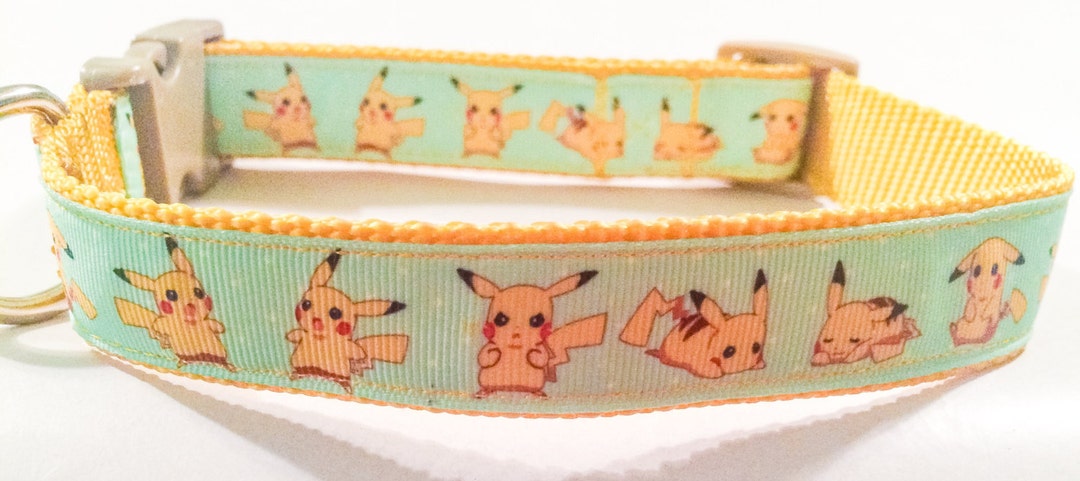 Pokemon Pikachu Inspired Dog Collar - Etsy