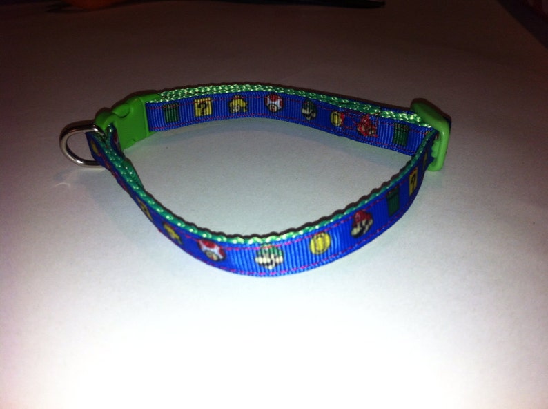 Mario Bros Toy/small Breed Dog Collar - Etsy