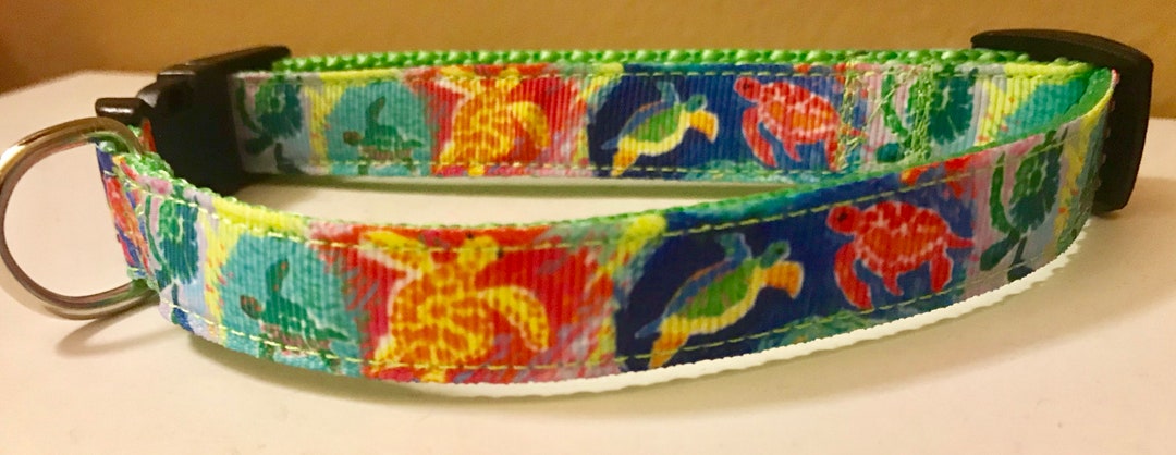 Sea Turtle Dog Collar - Etsy