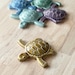 Sea Turtle Ceramic Tile / Ready to Ship Handmade Sea Turtle Tile / Sea ...