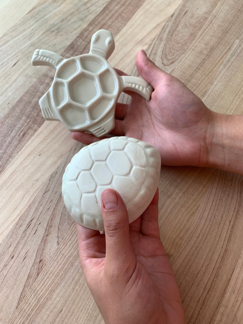 Ceramic Paint Palette / Sea Turtle Paint Palette / Ready to - Etsy