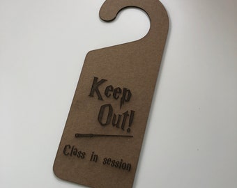 Keep Out Door Hanger - Etsy