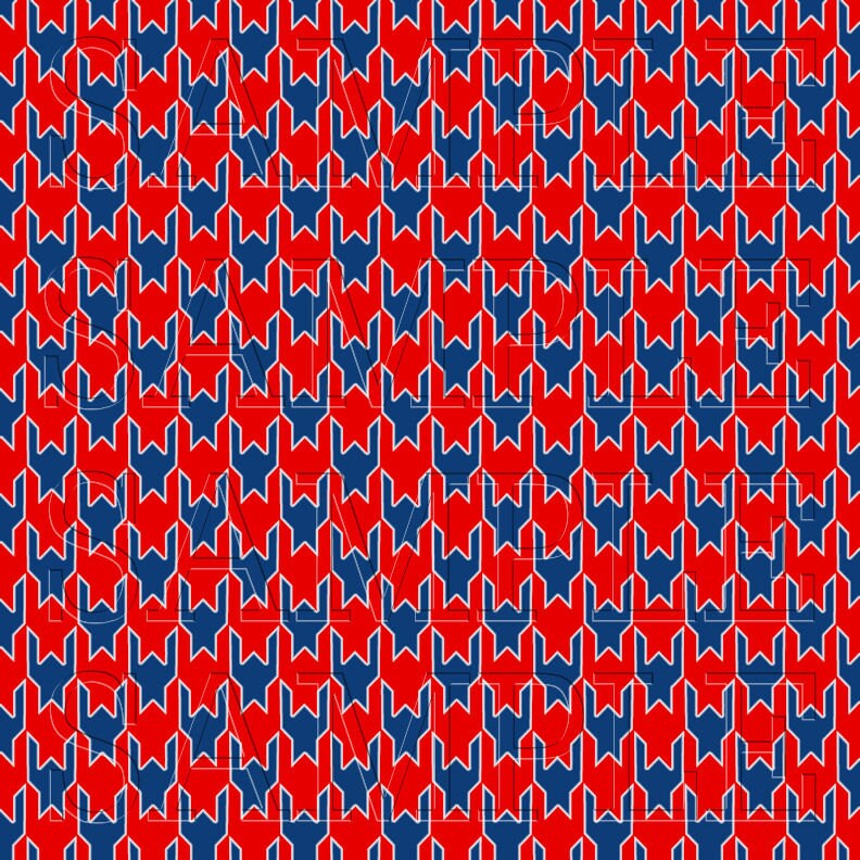 Red White and Blue Digital Paper Pack Digital Scrapbooking - Etsy