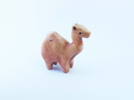 Items similar to Miniature Camel Polymer Clay, Sculpey Camel, Camel ...