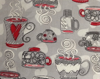 Coffee fabric | Etsy