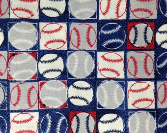 Baseball fabric | Etsy