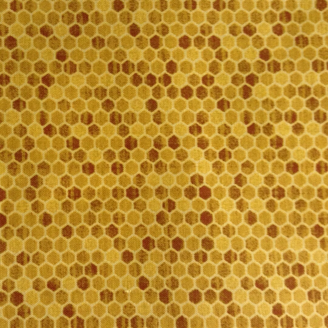 Fabric by the Half Yard - Honeycomb Design, A BEST SELLER ! Honey Comb ...