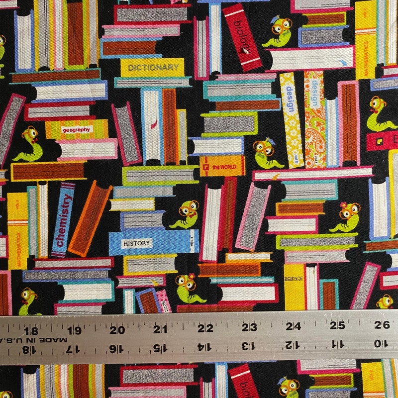 Book Fabric - Etsy
