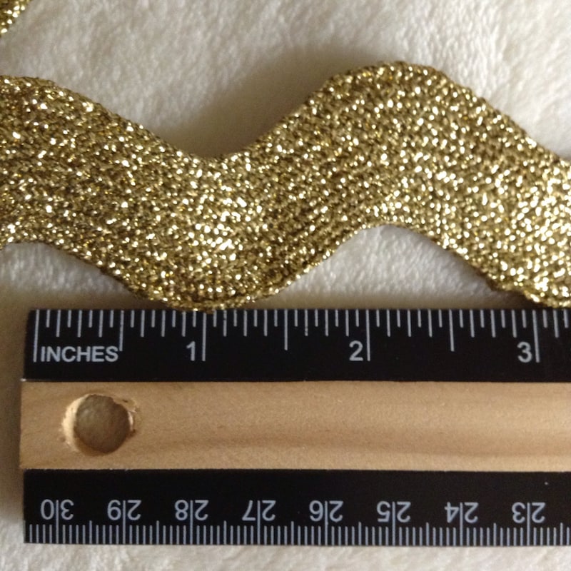 Gold Rick Rack - Etsy
