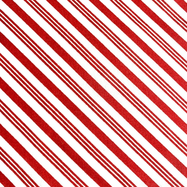 Candy Cane Stripe Fabric - Etsy