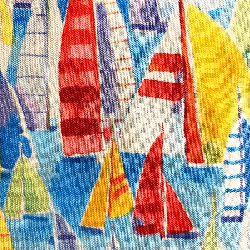 Sailboat Fabric - Etsy