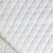 One FAT QUARTER of Double Sided, Pre Quilted Fabric Material - White - Etsy