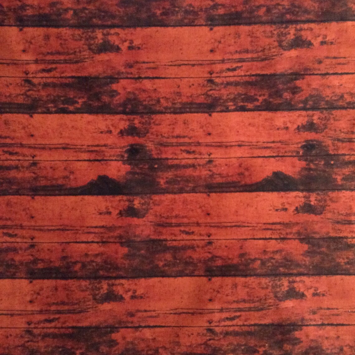 One Half Yard Fabric Red Barn Wood Distress Wood Grain Red - Etsy
