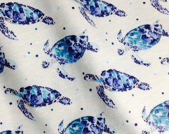 Sea turtle fabric | Etsy