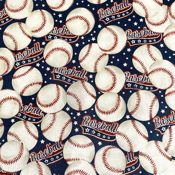 Baseball Fabric - Etsy
