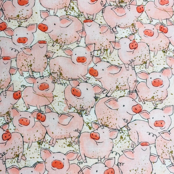 Pig Fabric - Etsy