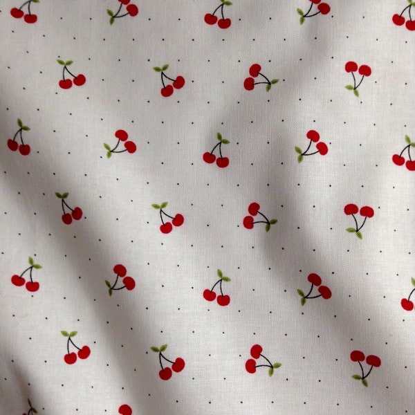 Cherry Fabric - Etsy