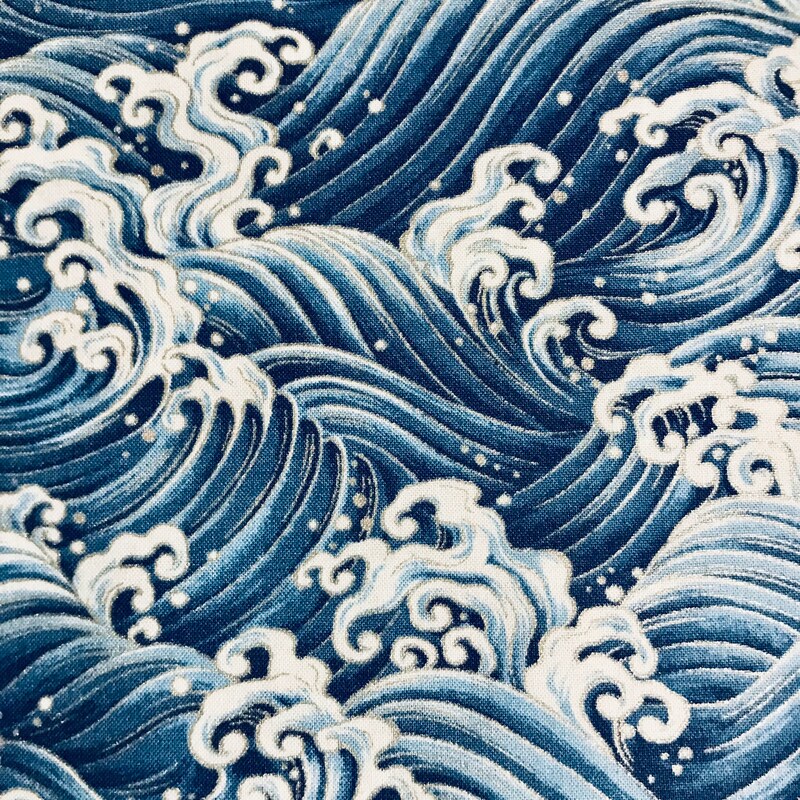 Waves Fabric - Etsy