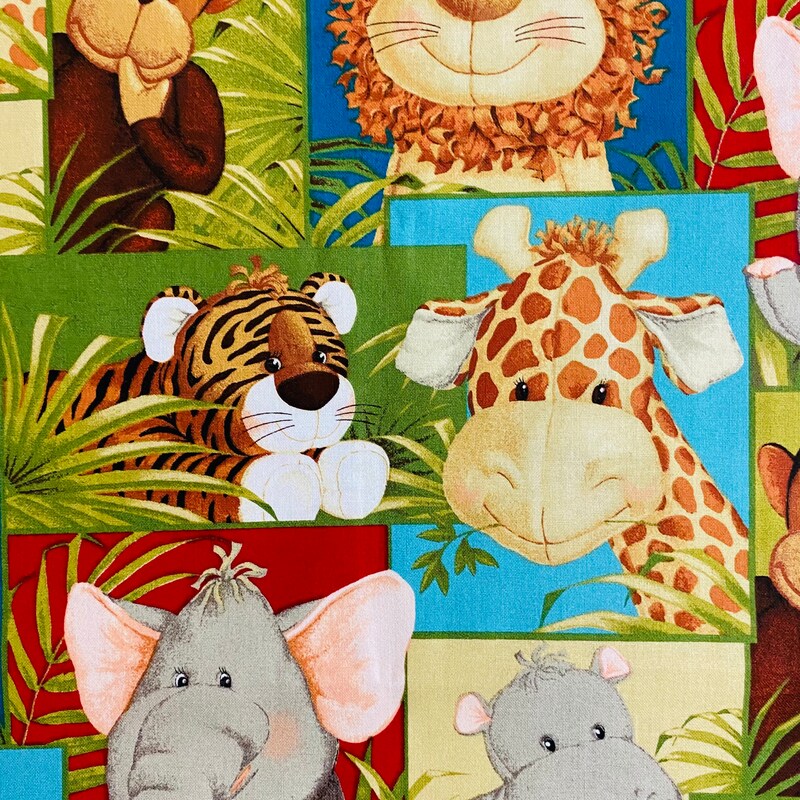 Jungle Print Fabric - Etsy