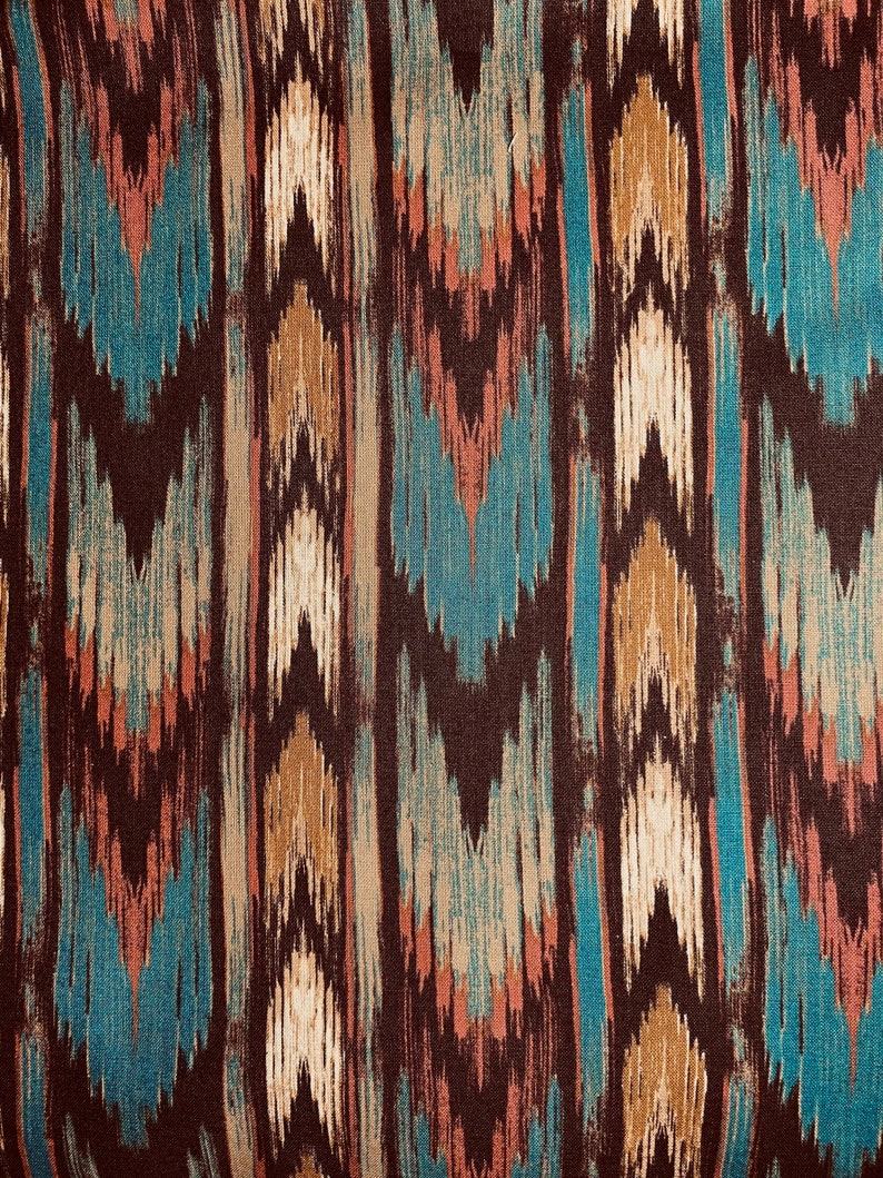 Fabric by the Half Yard -southwest Stripes, Aztec Fabric, Southwestern ...