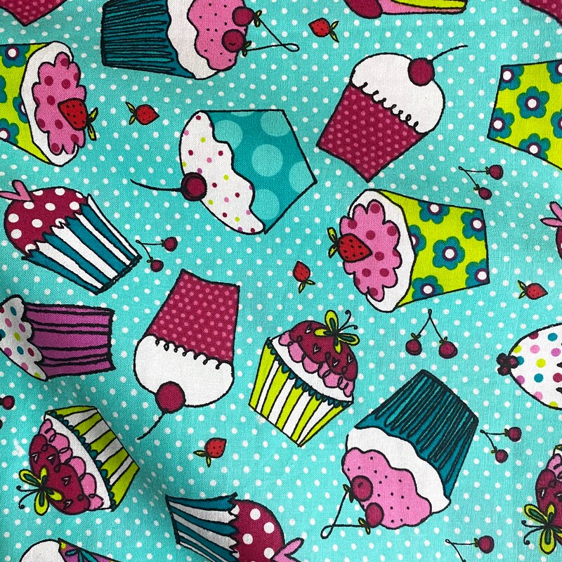 Cupcake Fabric - Etsy