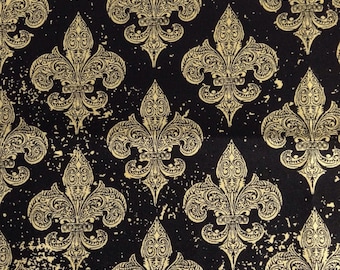 Fleur De Lis Fabric - Etsy