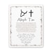Aleph Tav Revelation 1:8 the Alpha and Omega Canvas Gallery Wrap ...