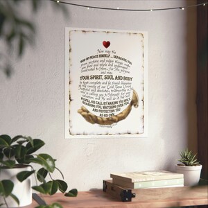 1 Thessalonians 5:23-24 Spirit, Soul and Body 16" X 20" & 24" X 36 ...