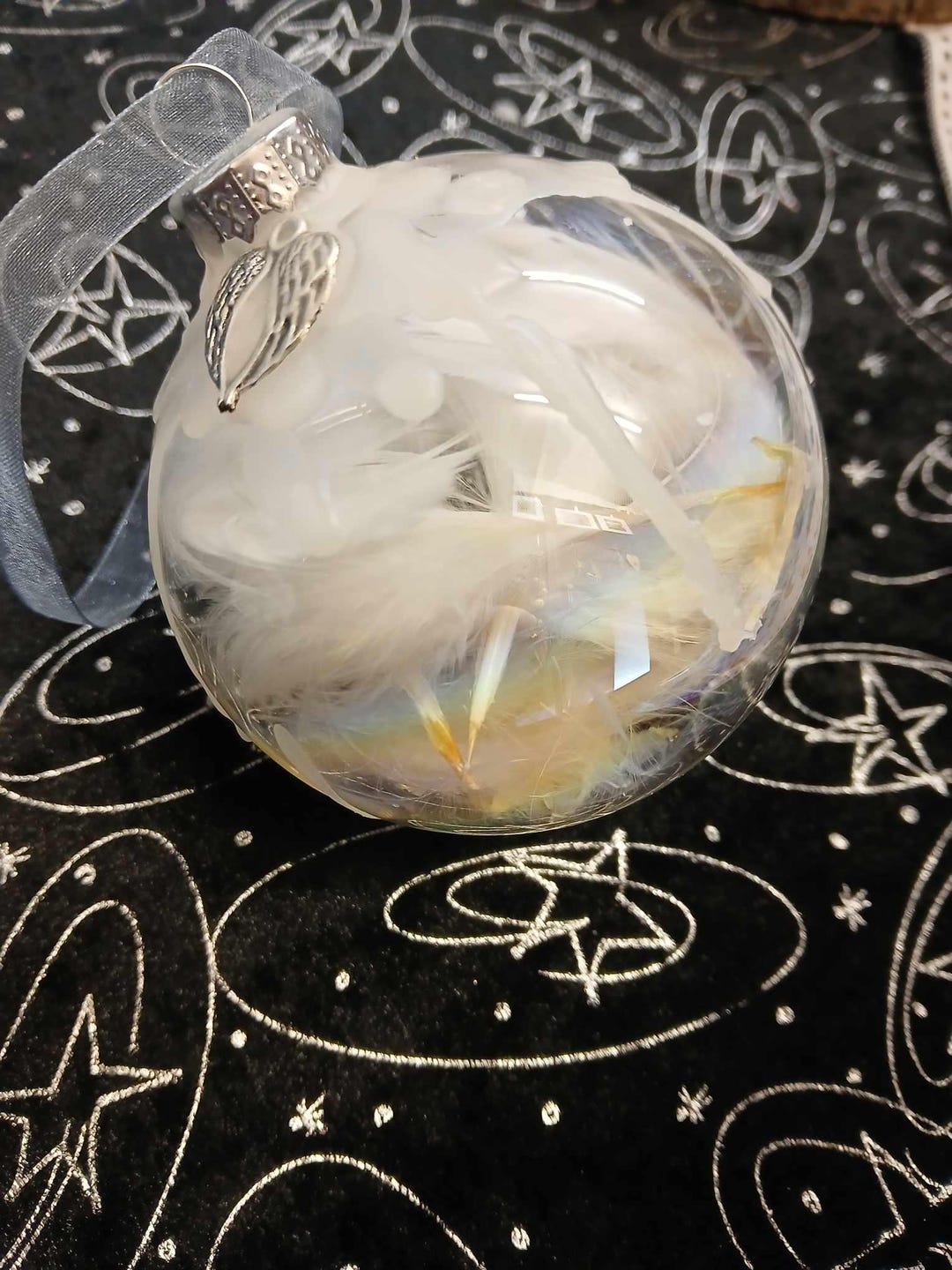 Handmade Angel Ball - Spiritual Ornament for Grief, Healing and ...