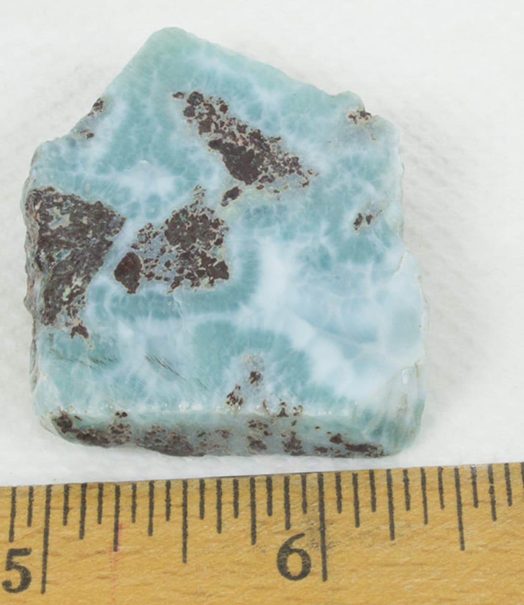 Larimar Slab, 38g, Rough Larimar, Blue Pectolite, Dolphin Stone ...