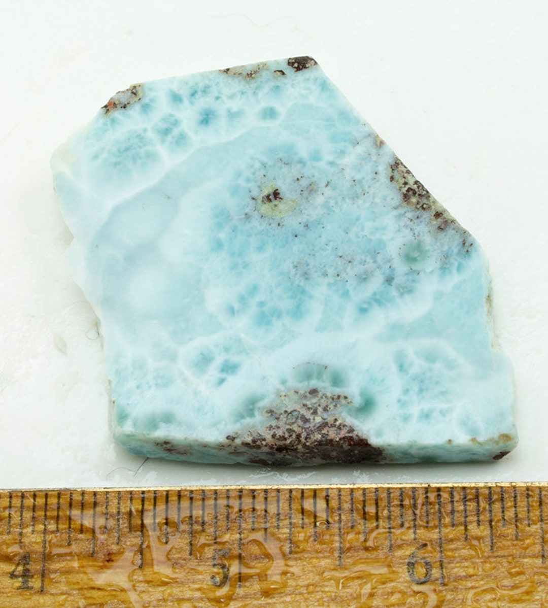 Larimar Stone, 50g, Larimar Slab Rough, Larimar Rough Slab, Blue ...
