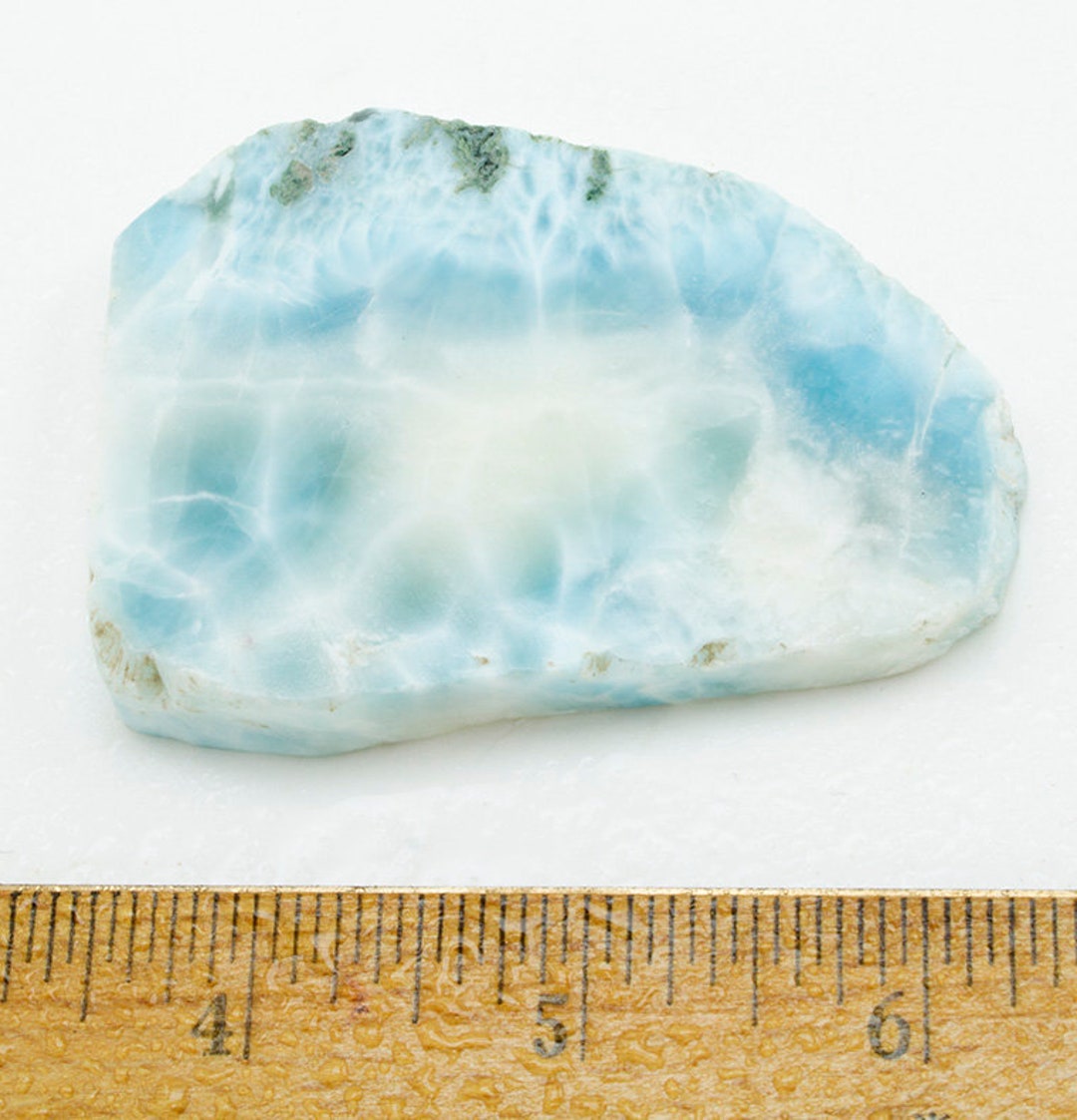 Larimar Stone, 84g, Larimar Slab Rough, Larimar Rough Slab, Blue ...