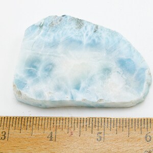 Larimar Stone, 84g, Larimar Slab Rough, Larimar Rough Slab, Blue ...