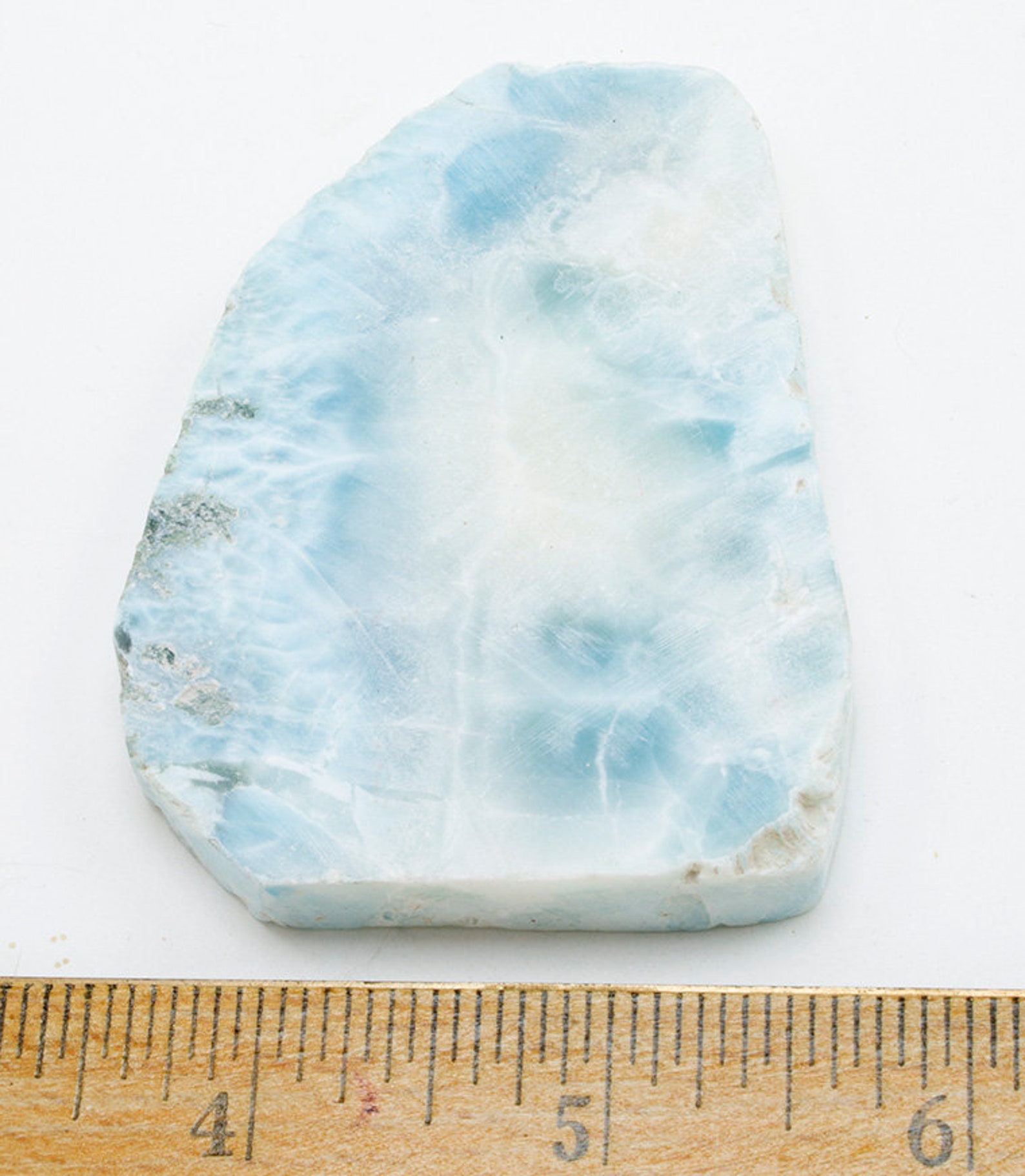 Larimar Stone 84g Larimar Slab Rough Larimar Rough Slab - Etsy