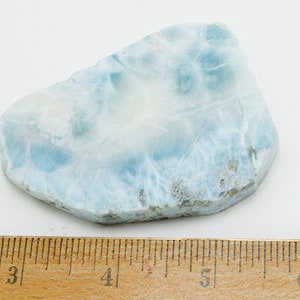Larimar Stone, 84g, Larimar Slab Rough, Larimar Rough Slab, Blue ...