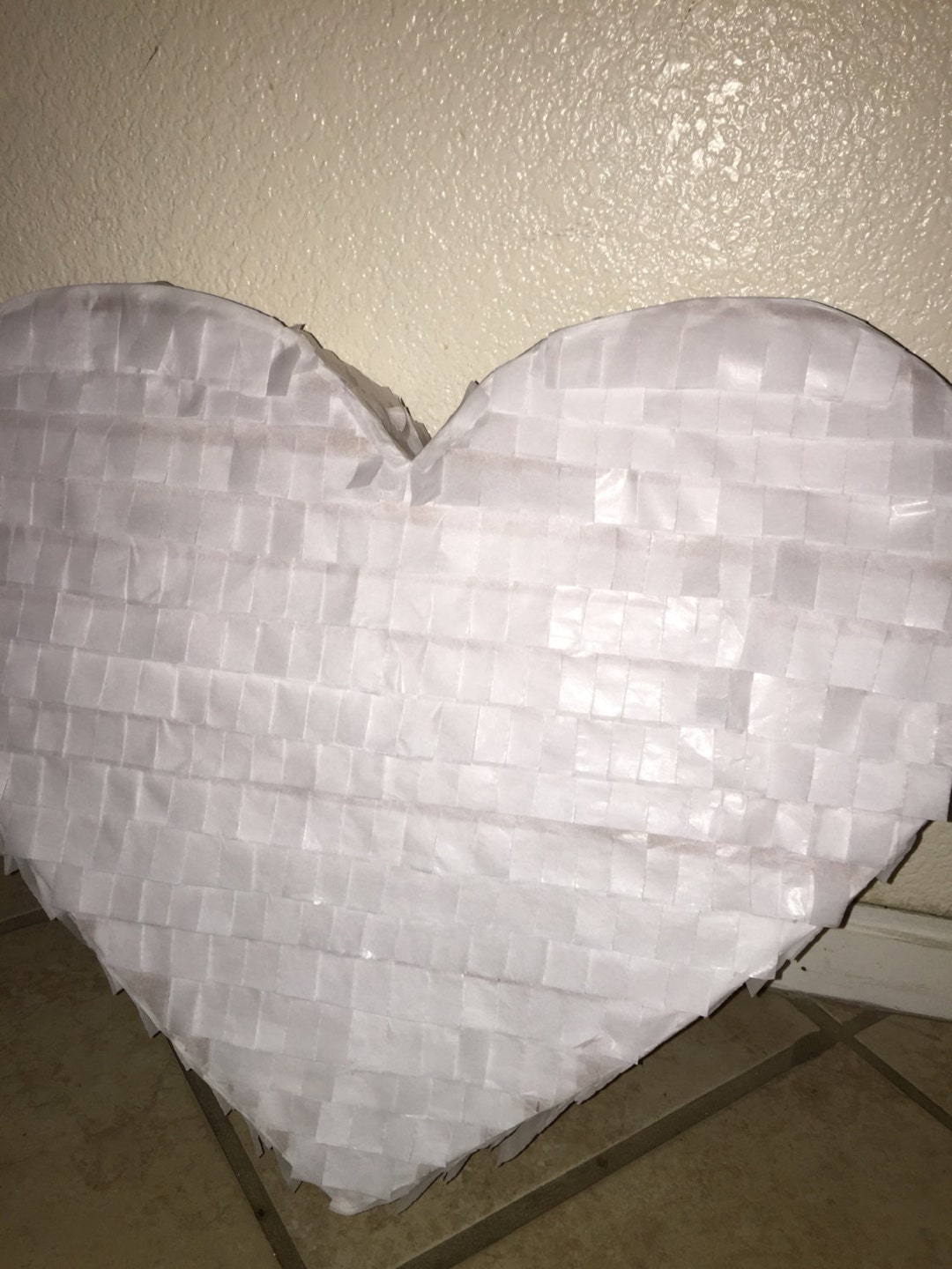 White Heart Pinata for Wedding in Your Wedding Colors - Etsy