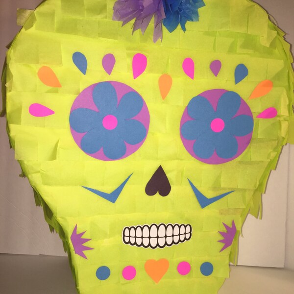 Sugar Skull Pinata - Etsy