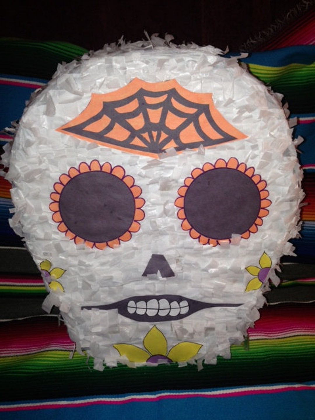 Spider Web Piñata Day of the Dead Dia De Los Muertos Halloween - Etsy