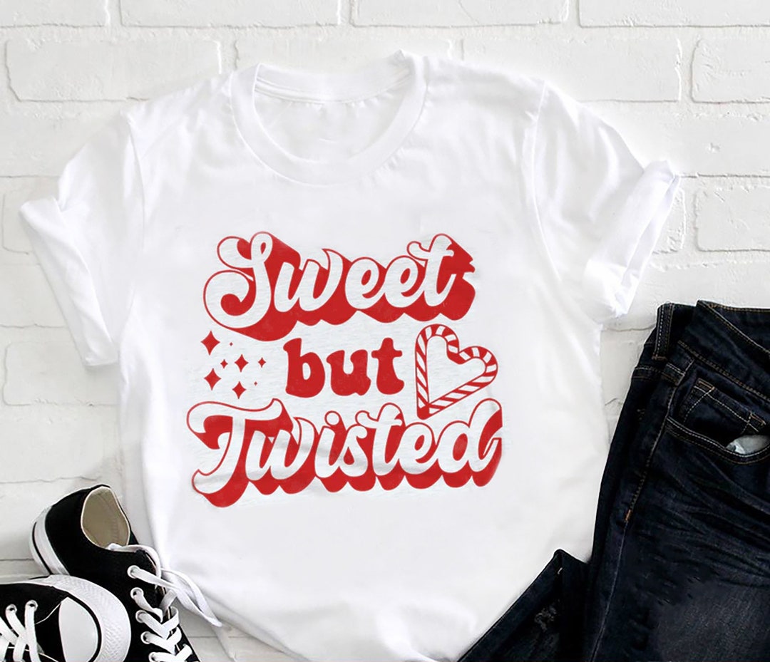 Candy Cane Sweet but Twisted T-shirt, Candy Cane Shirt, Holiday Candy ...