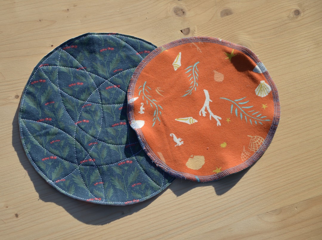 1 Set of Rags Pot Holders Coaster Fabric Soap Dish Soapcloth Round - Etsy