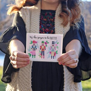 Tis the Season to Be Nutty / Nutcrackers / Christmas Card / Holidays ...