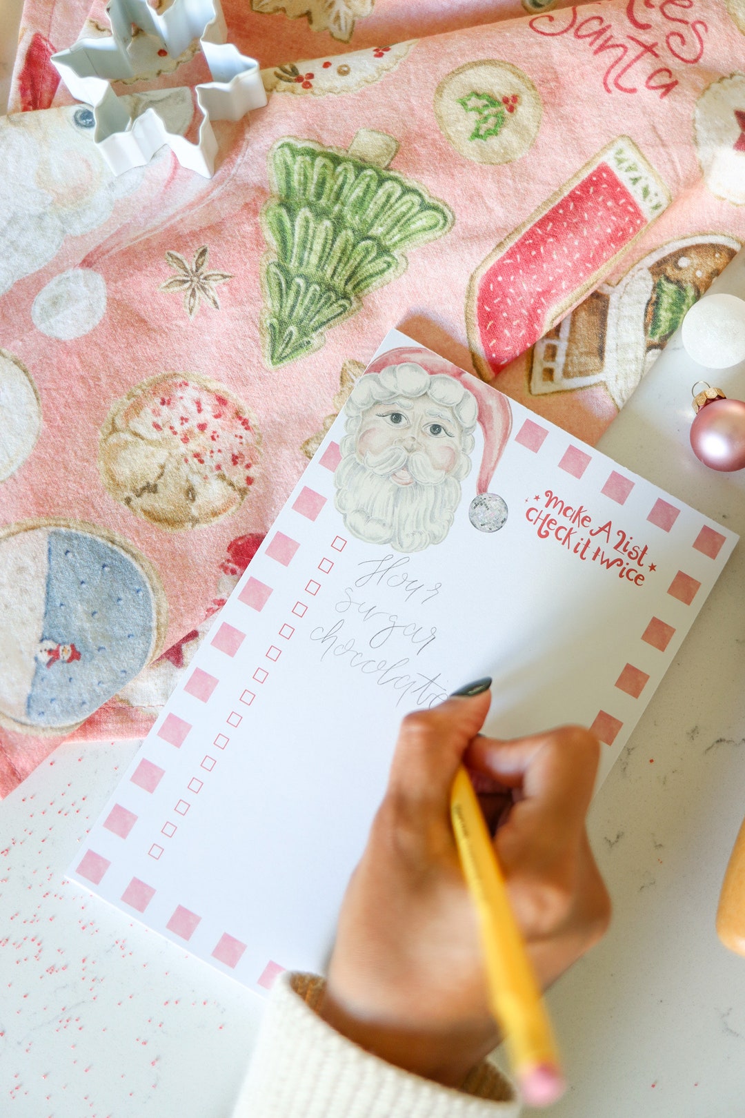 Dear Santa Notepad, Gift List to Santa, Kids Santa Letter, Letters to ...