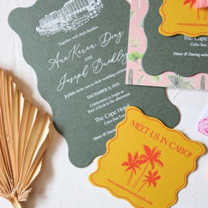 Cabo San Lucas Mexico Wedding Invitations, Cabo Wedding Card ...