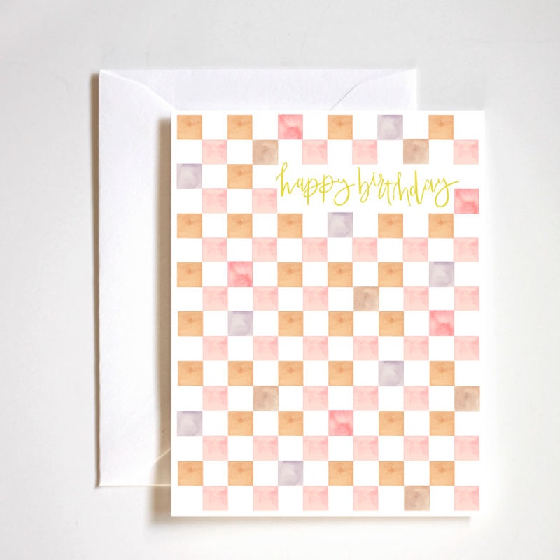 Preppy Happy Birthday Cards - Etsy