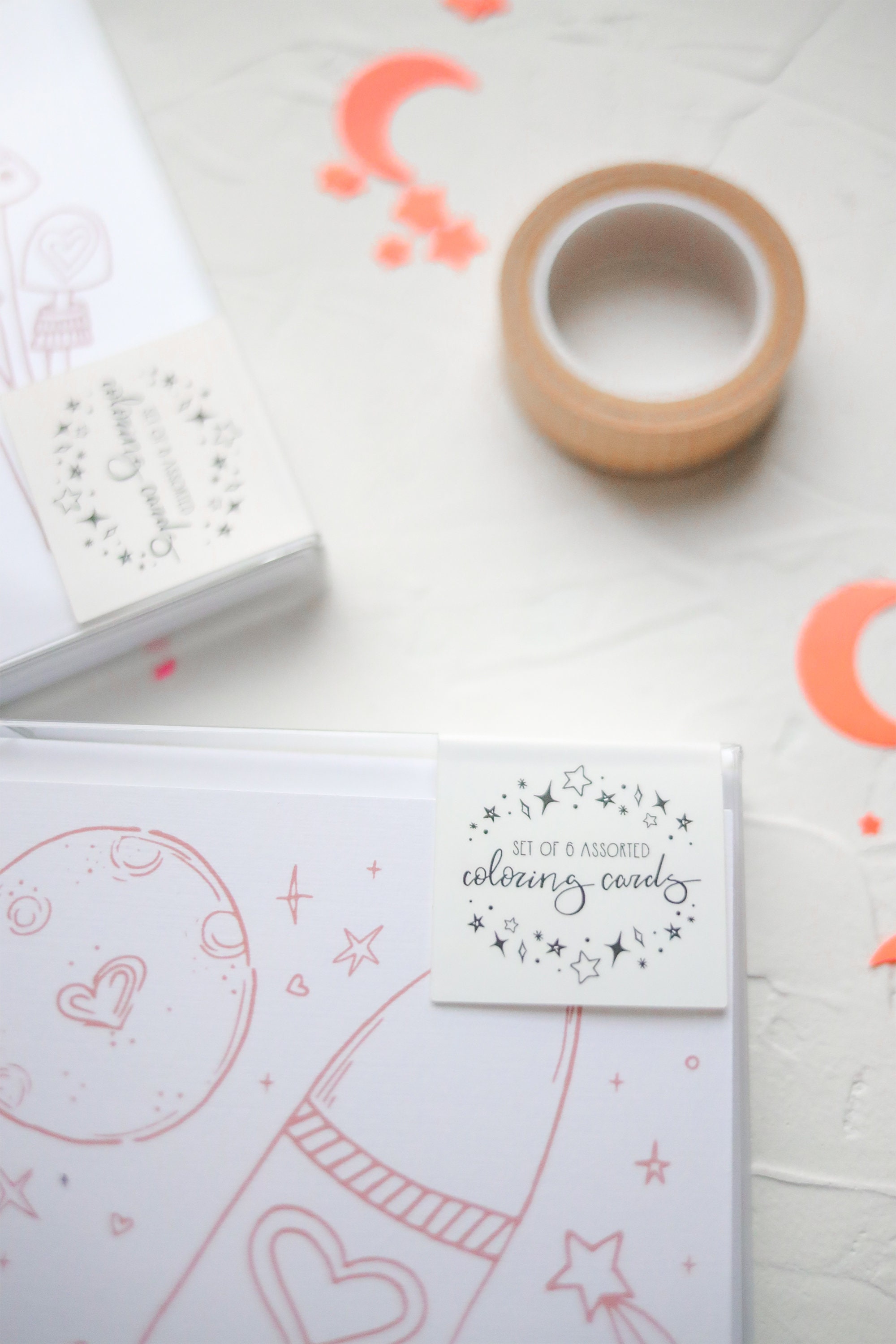 Coloring Cards for Kids / Coloring Books / Kids Holiday Craft | Etsy