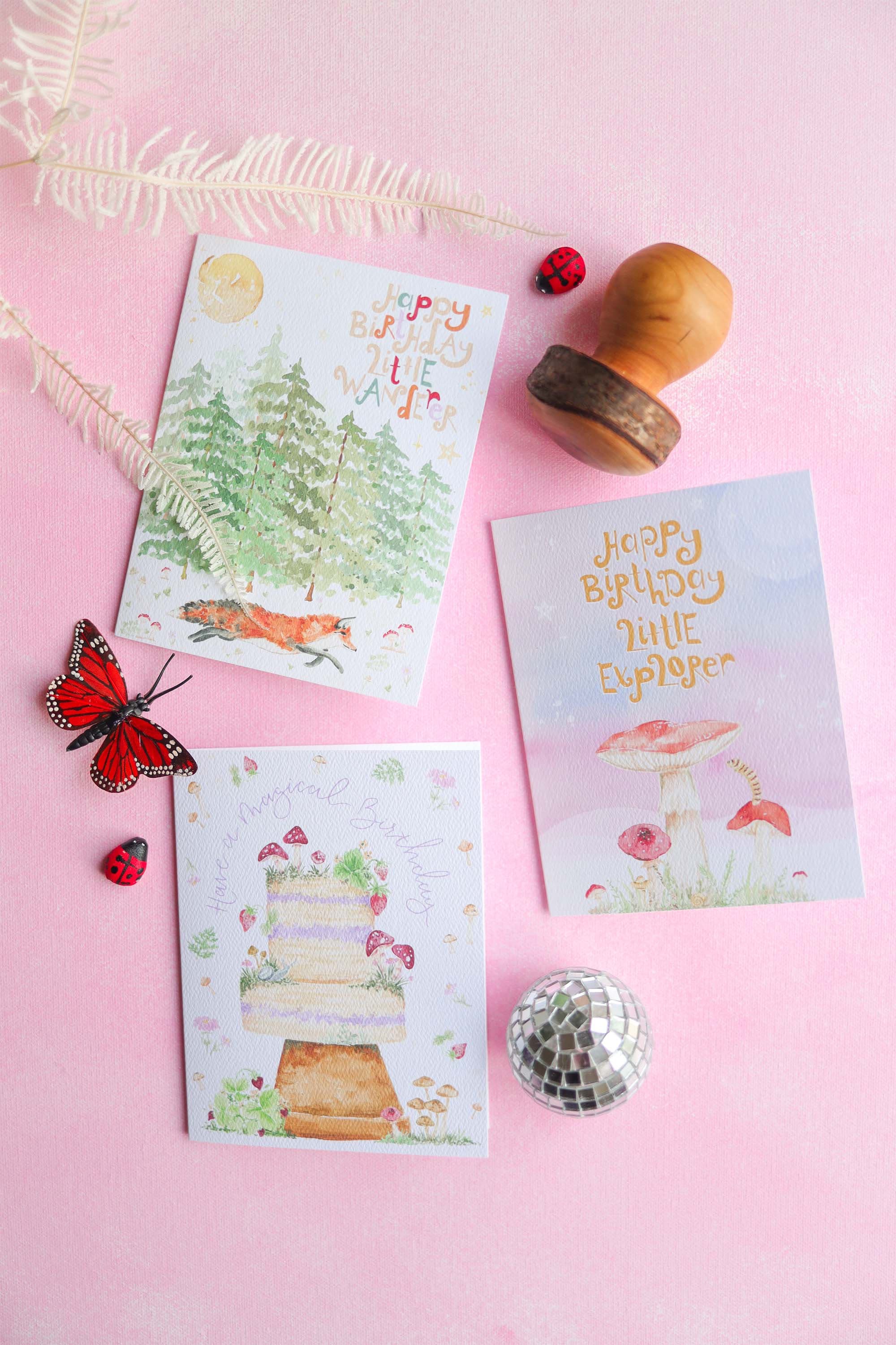 Explorer Birthday, Birthday Card for Kids, Adventure Birthday Card, Bug ...