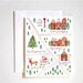 Map of the North Pole Illustration / North Pole Card / Christmas Card ...
